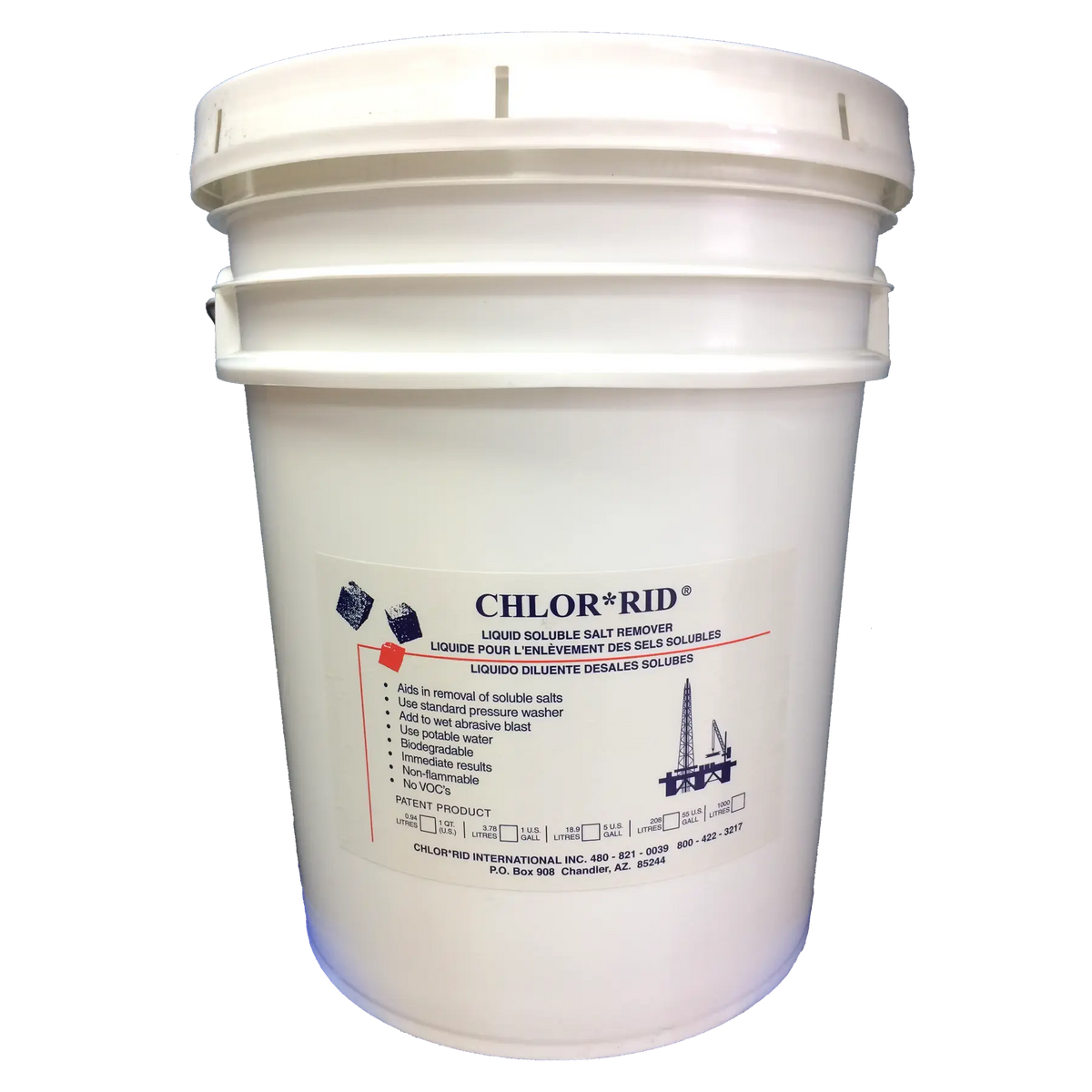 Chlor*Rid Liquid Salt Remover — Stone Tucker Instruments Inc